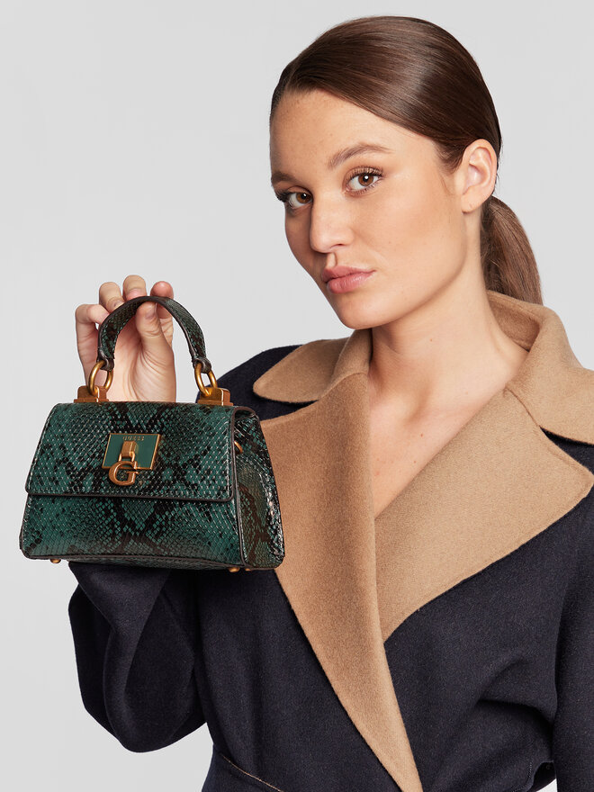 Handtasche Guess Stephi (KB) Mini Bags HWKB78 75770 Goldfarben | eschuhe.de