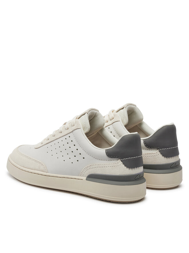 Sneakers Clarks Courtlite Run 26176726 Weiß | eschuhe.de