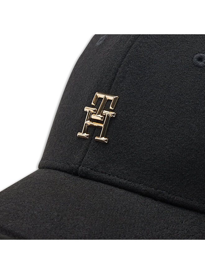 Șapcă Tommy Hilfiger Iconic Monogram AW0AW14283 Negru | epantofi.ro