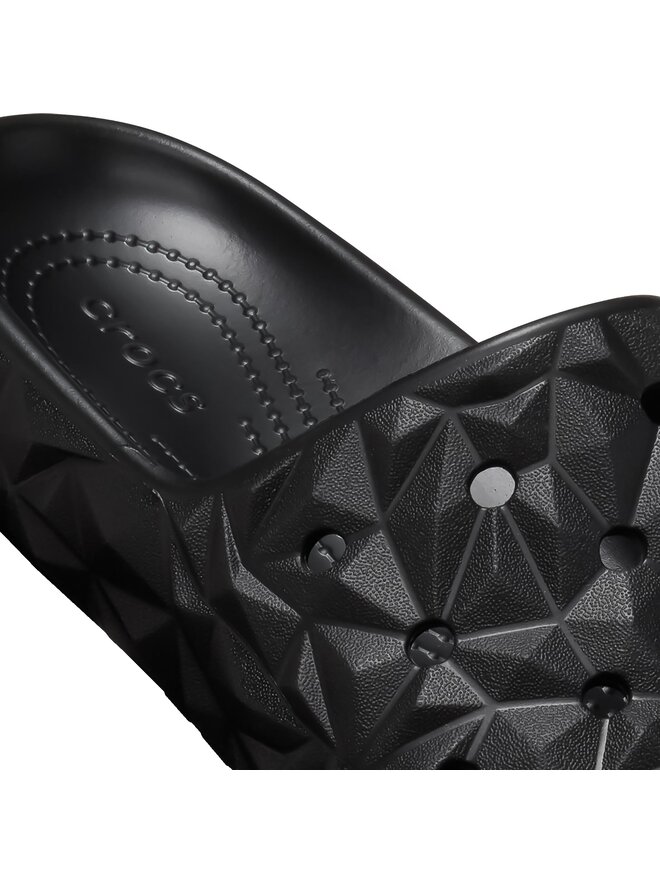 Pantoletten Crocs Classic Geometric Slide V 209608 Schwarz | eschuhe.de