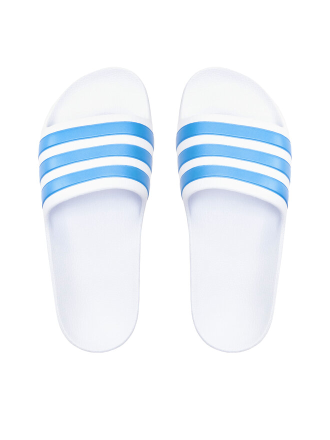 Pantoletten adidas Adilette Aqua Slides HP7603 Weiß | eschuhe.de