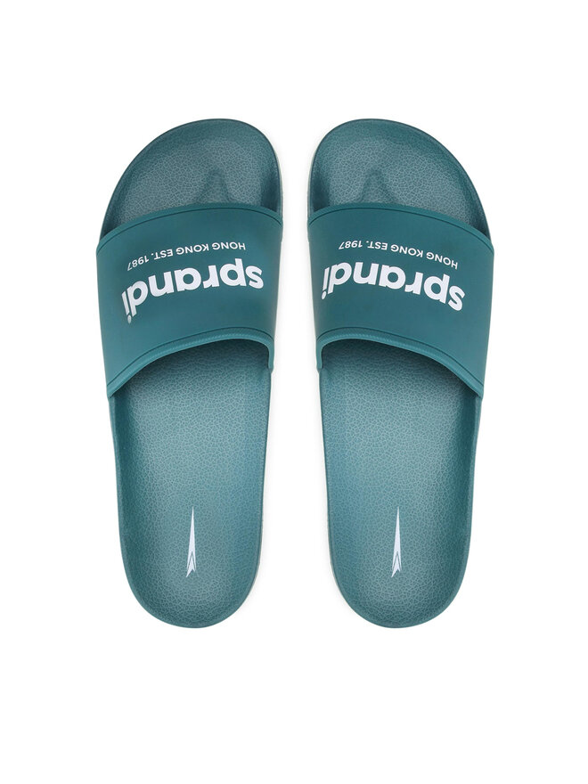 Klapki Sprandi 865478A Zielony | eobuwie.com.pl
