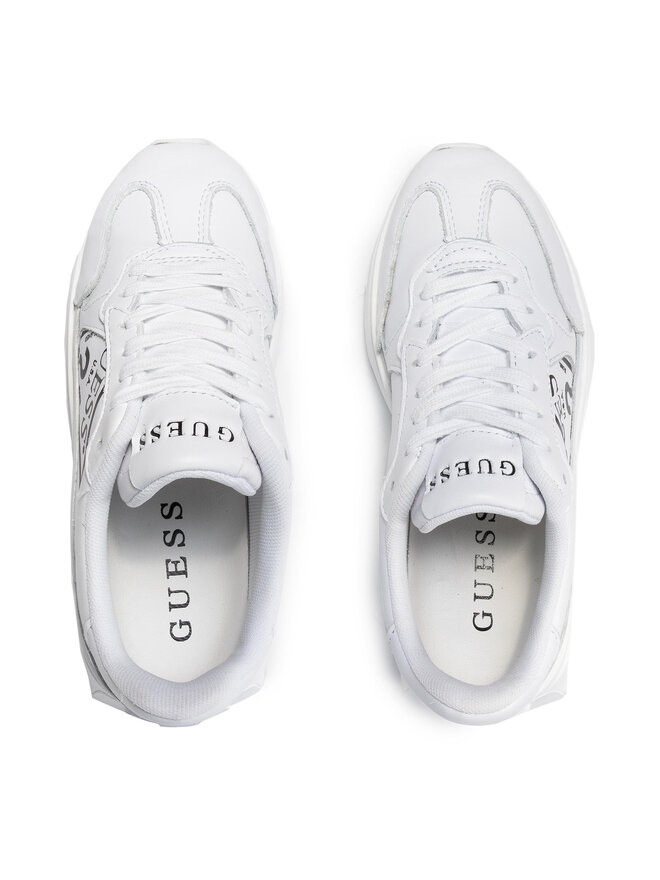 Sneakers Guess Calebb FL7CBB LEA12 Weiß | eschuhe.de