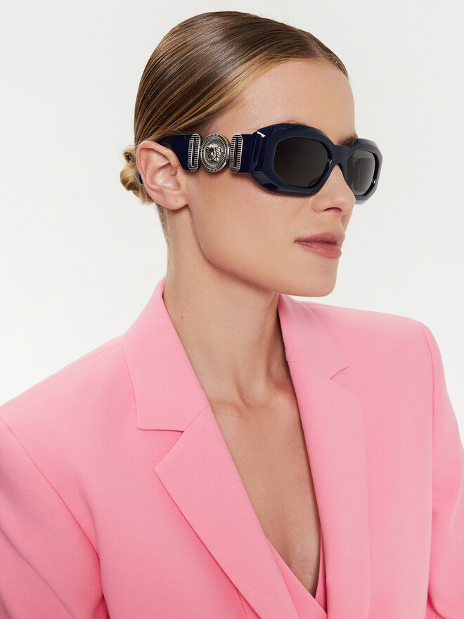 Sluneční brýle Versace 0VE4425U 512587 Tmavomodrá | eobuv.cz