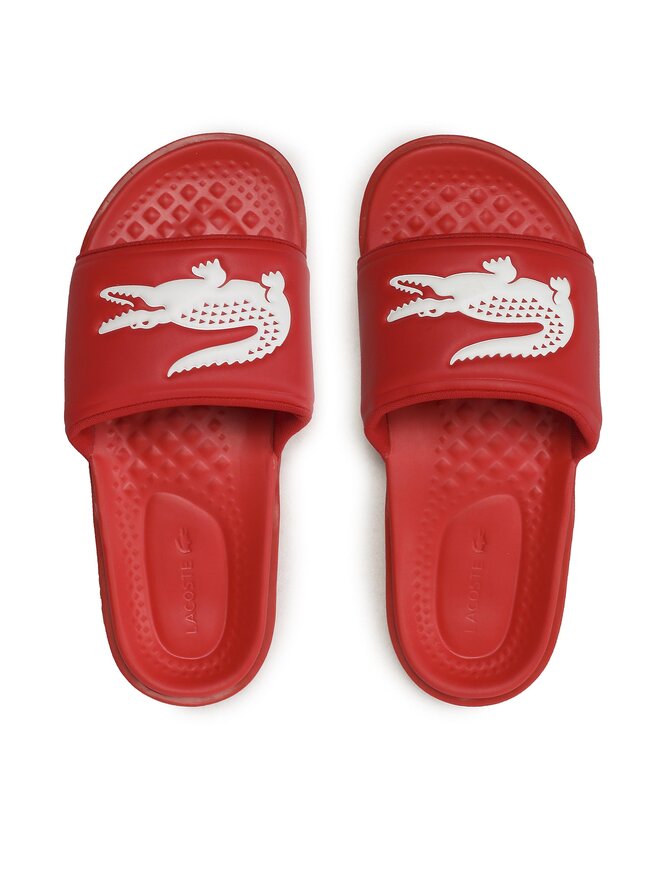 Şlapi Lacoste Croco Dualiste 0922 1 Cma 7-43CMA0020 Roșu | epantofi.ro