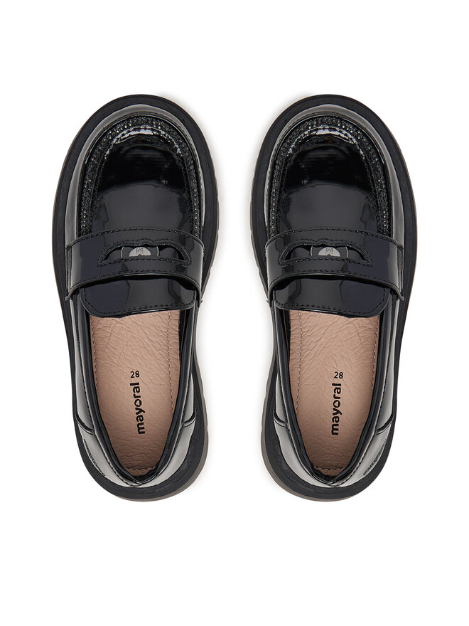 Лофери Mayoral 44558 Чорний | evzuttya.com.ua