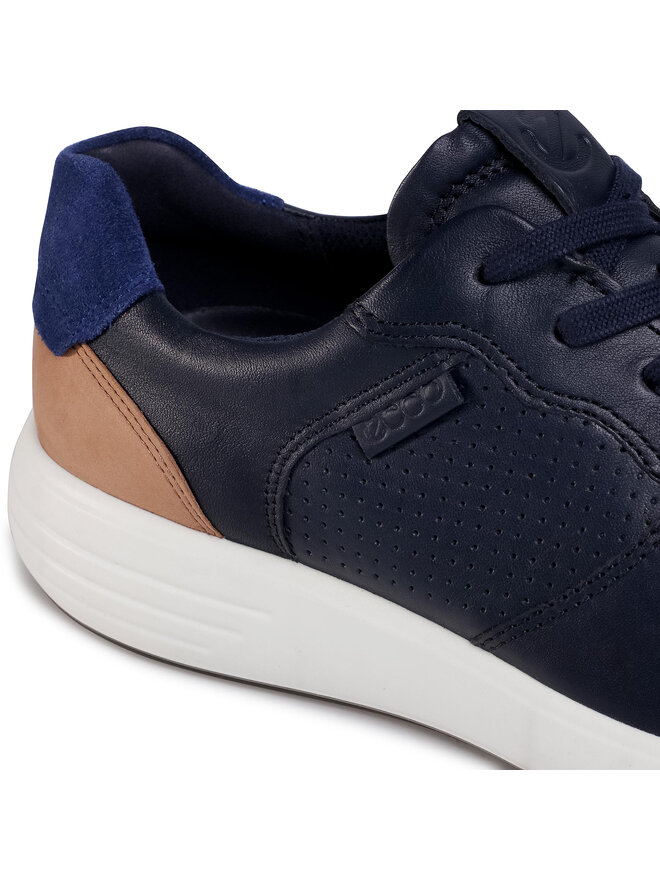 Sneakersy ECCO Soft 7 Runner M 46063452312 Granatowy | eobuwie.com.pl