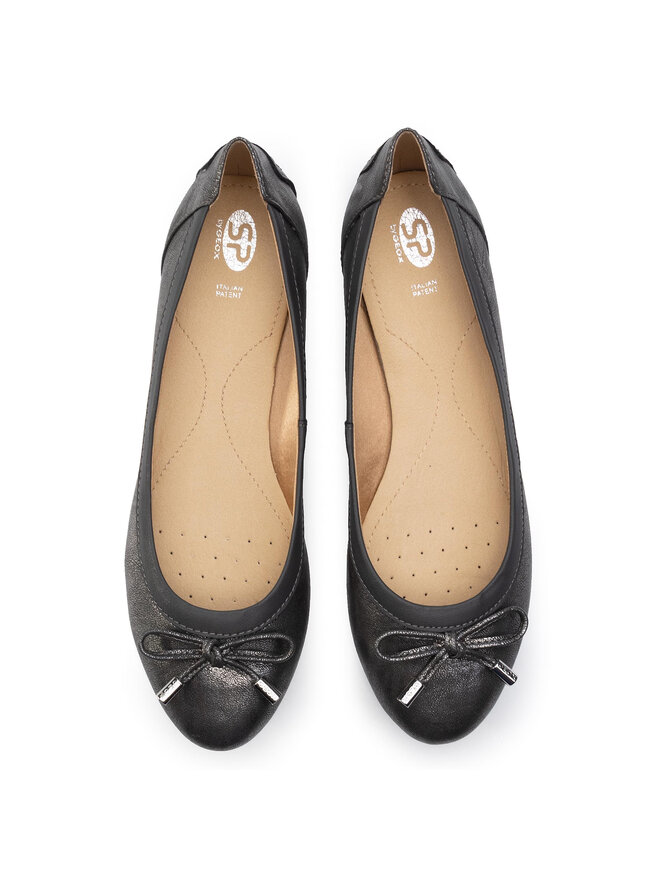 Ballerinas Geox D Charlene A D84Y7A 0PVBC C9004 Grau | eschuhe.de