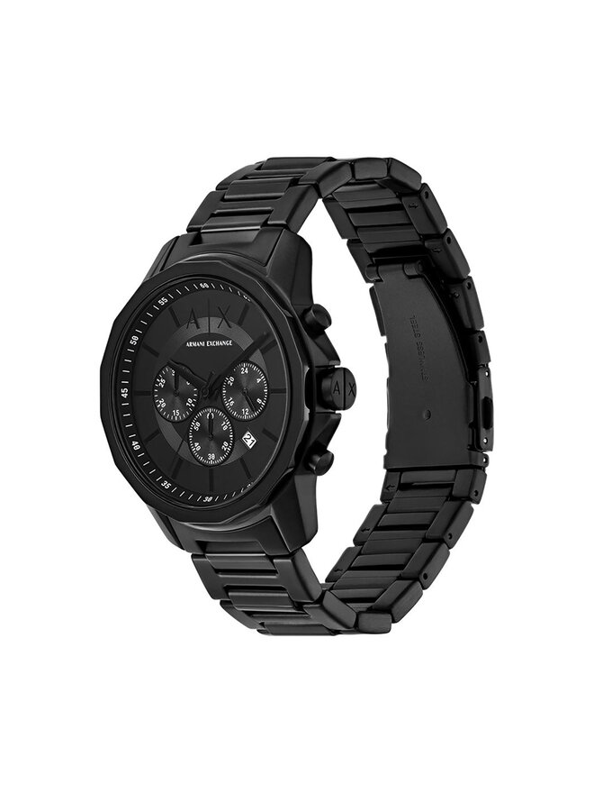 Zegarek Armani Exchange AX7163SET Czarny | eobuwie.com.pl