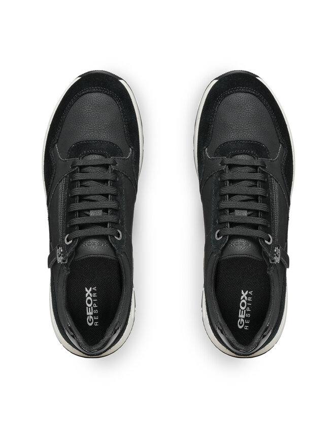 Sneakers Geox D Bulmya D36NQB 0EK22 C9999 Schwarz | eschuhe.de