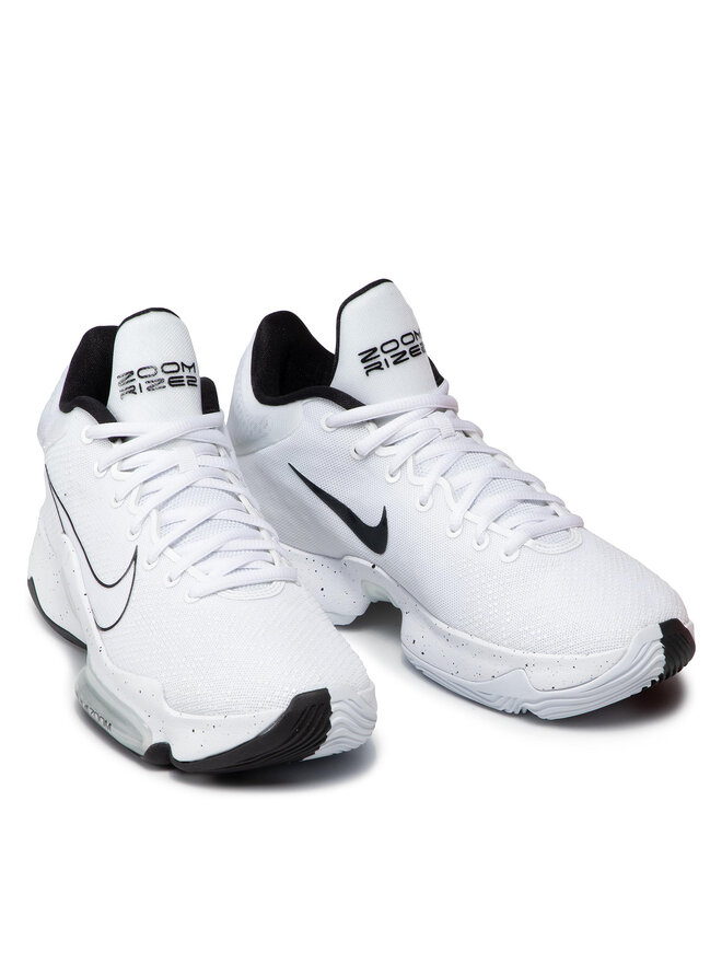 Buty do koszykówki Nike Zoom Rize 2 Tb CT1500 100 Biały | eobuwie.com.pl