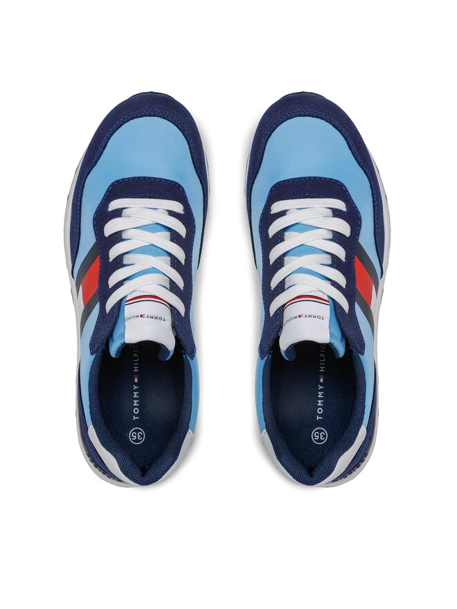 Sneakers Tommy Hilfiger Flag Low Cut Lace-Up Sneaker T3X9-32886-1587 S ...