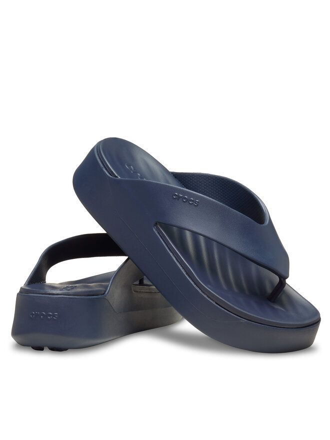 Chancletas Crocs Getaway Platform Flip 209410 Azul marino | zapatos.es