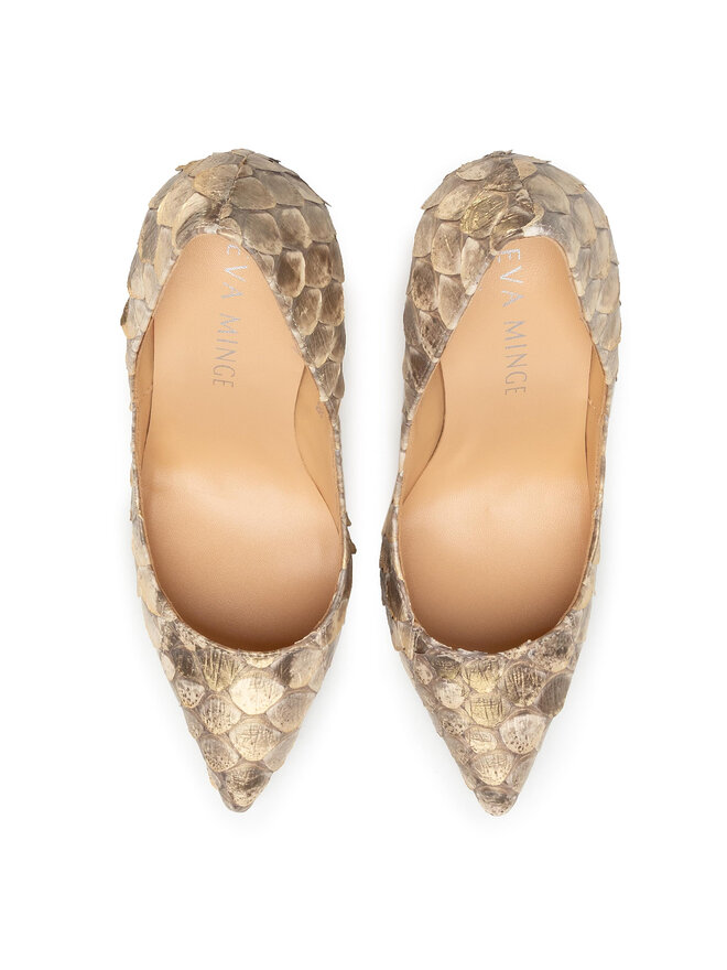 High Heels Eva Minge EM-35-07-000598 Goldfarben | eschuhe.de