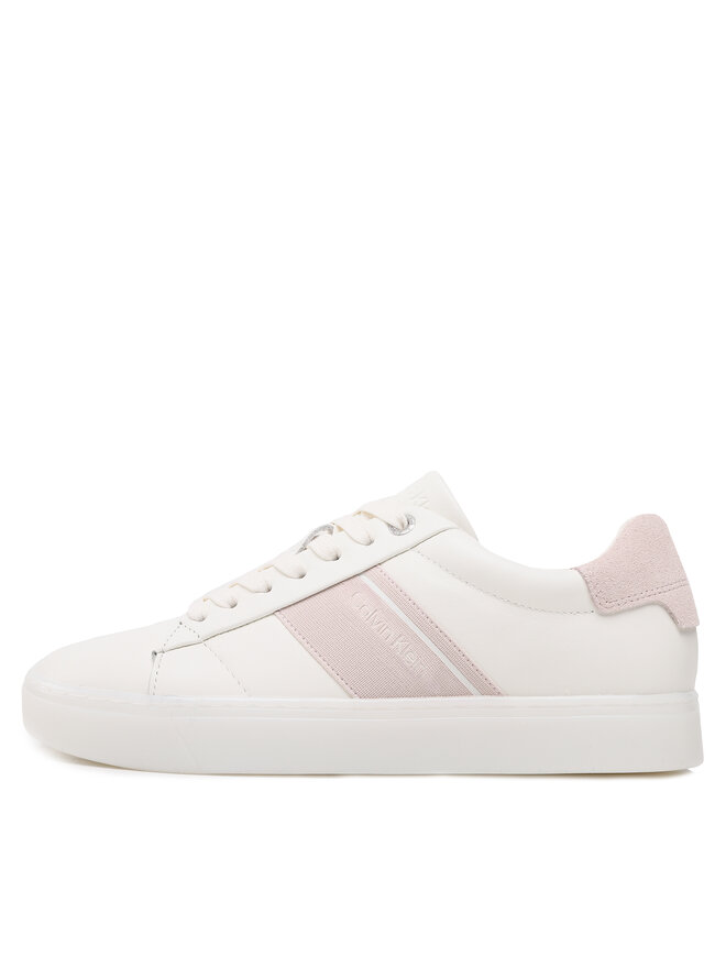 Sneakers Calvin Klein Clean Cupsole Lace Up HW0HW01415 Weiß | eschuhe.de