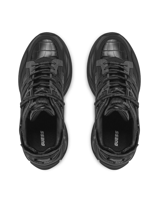 Sneakers Guess Belluna FLPBEL LEP12 Negru | epantofi.ro
