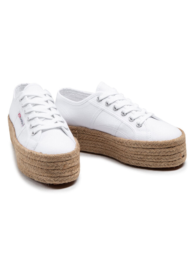 Espadrilles Superga 2790 Rope S51186W Weiß | eschuhe.de