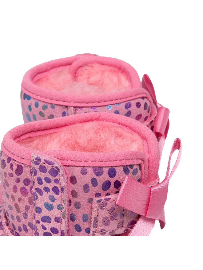 Cizme de zăpadă Ugg I Jesse Bow II Spots 11210461 Roz | epantofi.ro