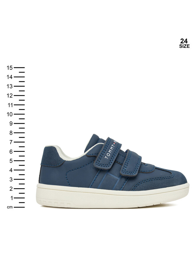 Sneakersy Tommy Hilfiger T1X9-34342-1269 M Granatowy | eobuwie.com.pl