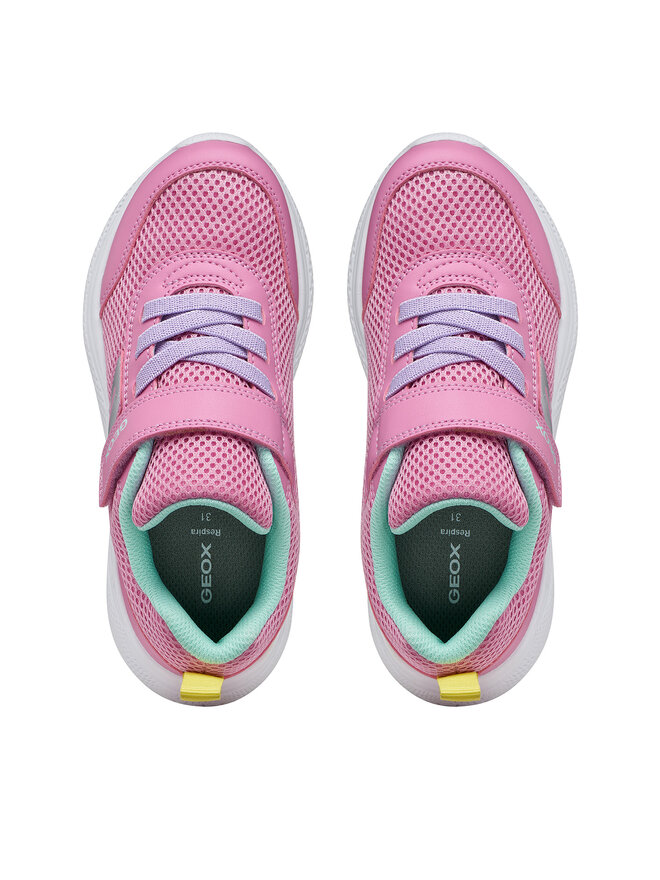 Sneakers Geox J Sprintye Girl J36FWB 01454 CE83B S Roz | epantofi.ro