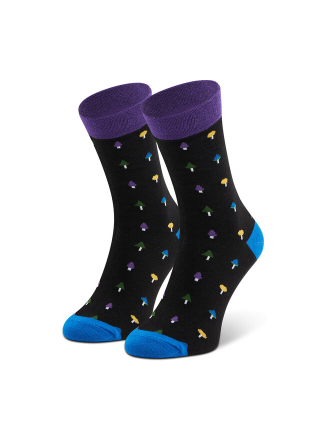 Hosszú zoknik Dots Socks DTS-SX-435-C Fekete | ecipo.hu