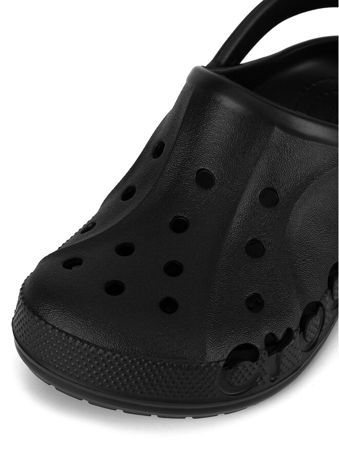 Pantoletten Crocs BAYA CLOG K 207013-001 Schwarz | eschuhe.de
