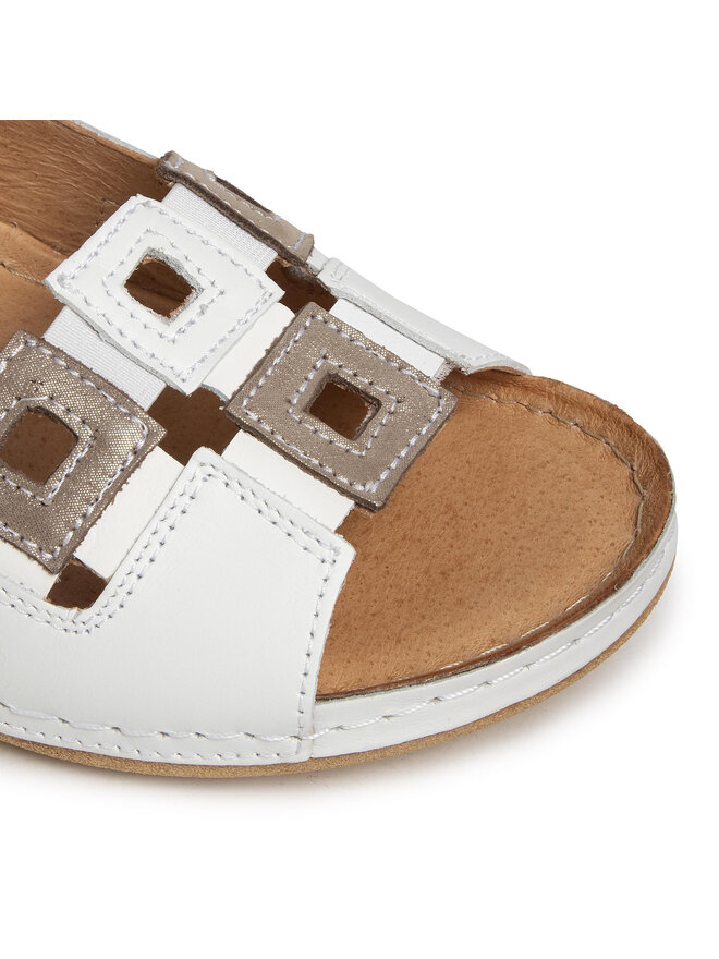 Sandalen Pollonus 5-1162-010 Weiß | eschuhe.de