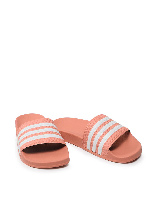 Pantoletten adidas adilette H03201 Rosa | eschuhe.de