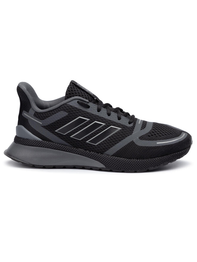 Buty do biegania adidas Nova Run EE9267 Czarny | eobuwie.com.pl