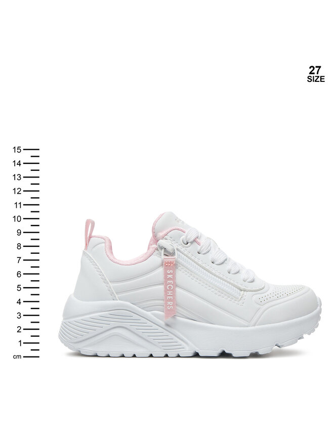 Sneakersy Skechers Uno Lite 310387L Biały | eobuwie.com.pl