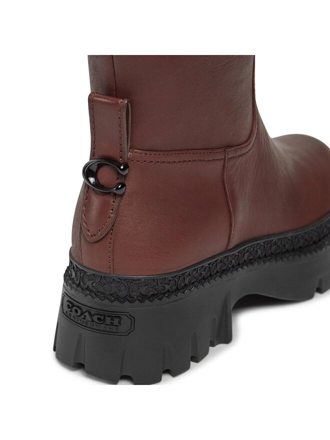 Botas altas Coach Julietta Lth Boot CN097 Marrón | zapatos.es