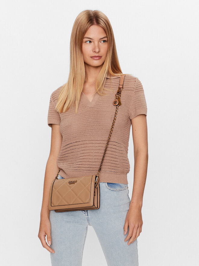 Geantă Guess Abey (QB) Mini Bags HWQB85 58730 Maro | epantofi.ro