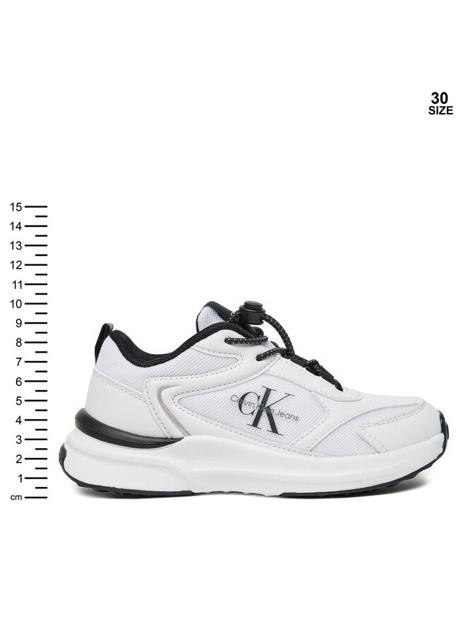 Αθλητικά Calvin Klein Jeans V3X9-81075-1697 M Λευκό | epapoutsia.gr