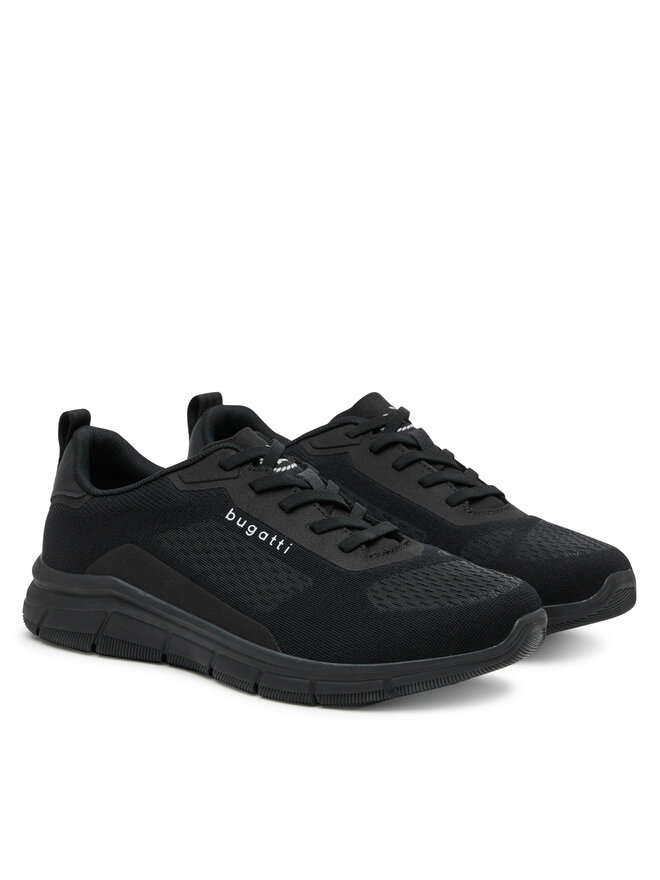 Sneakersy Bugatti 341-AFA1A-6900 Czarny | eobuwie.com.pl