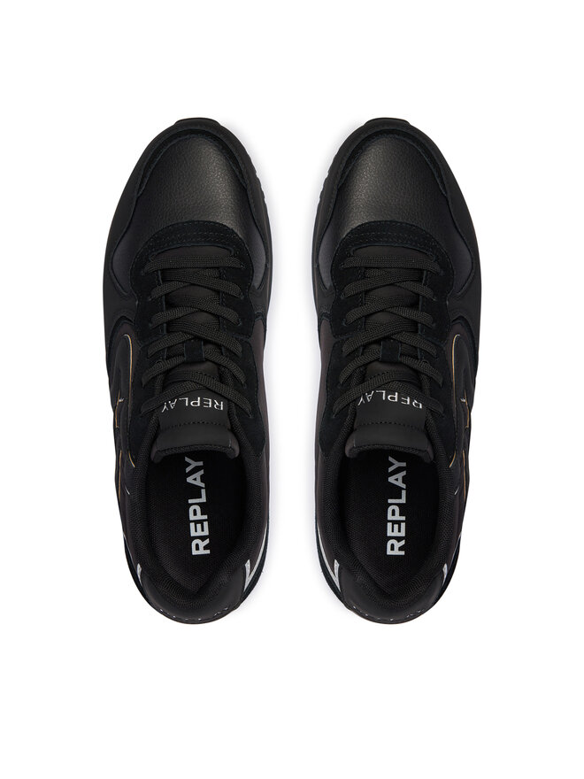 Sneakers REPLAY GMS9I .000.C0008L Negru | epantofi.ro