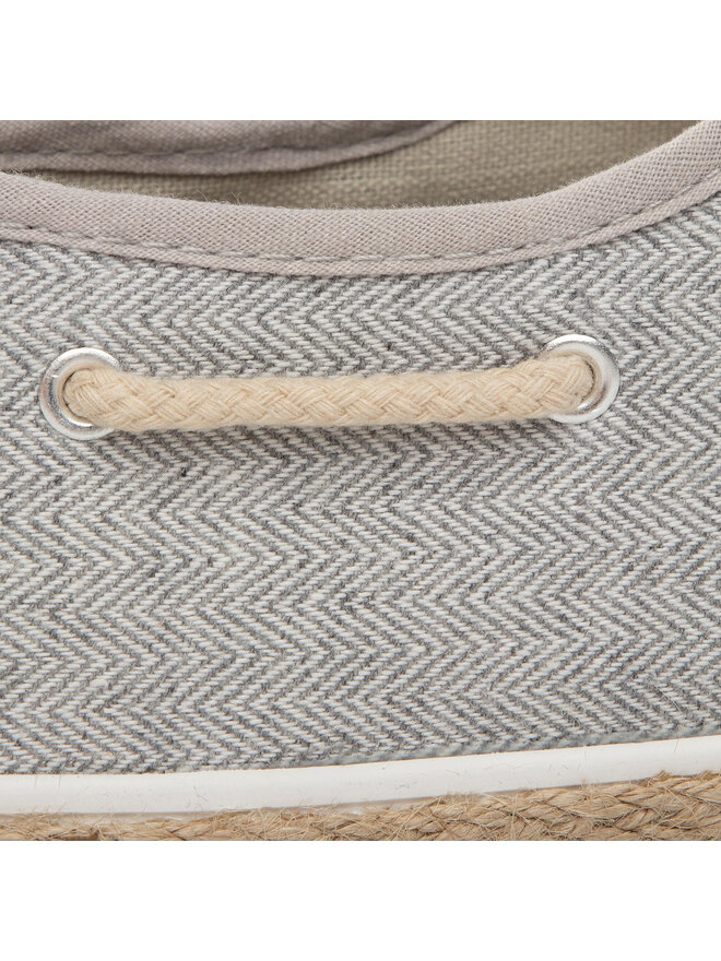 Espadryle Lanetti MS19060 Szary | eobuwie.com.pl
