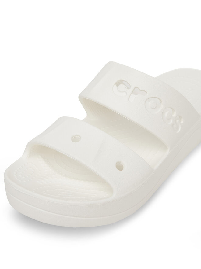 Pantoletten Crocs BAYA PLATFORM SANDAL 208188-100 Weiß | eschuhe.de