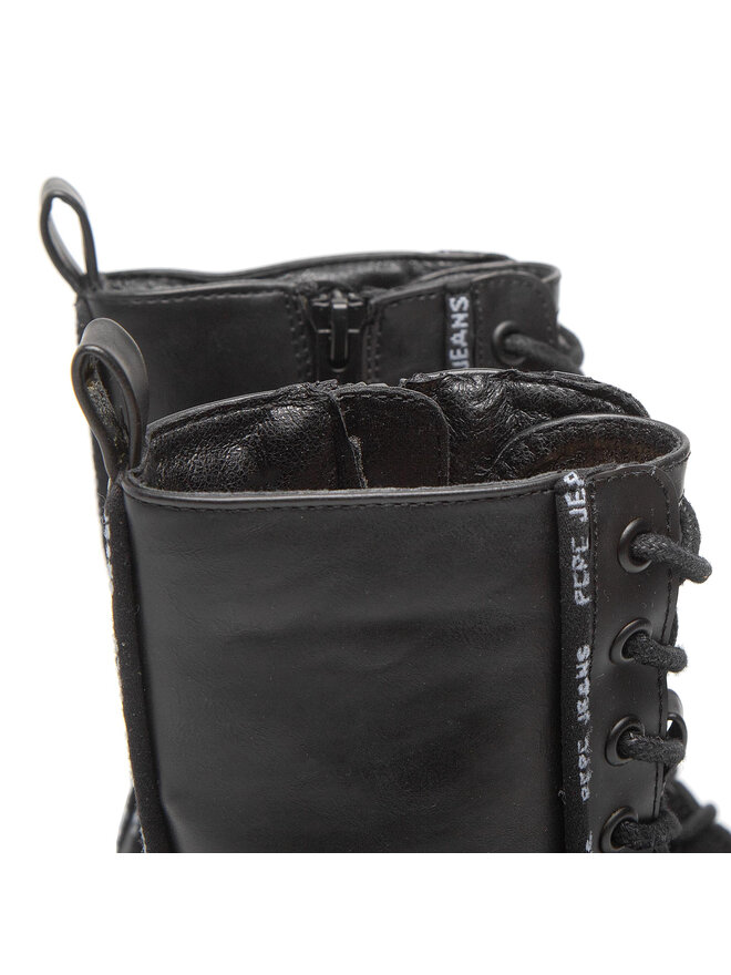 Botines Pepe Jeans Soda Rub W PLS50473 Negro | zapatos.es