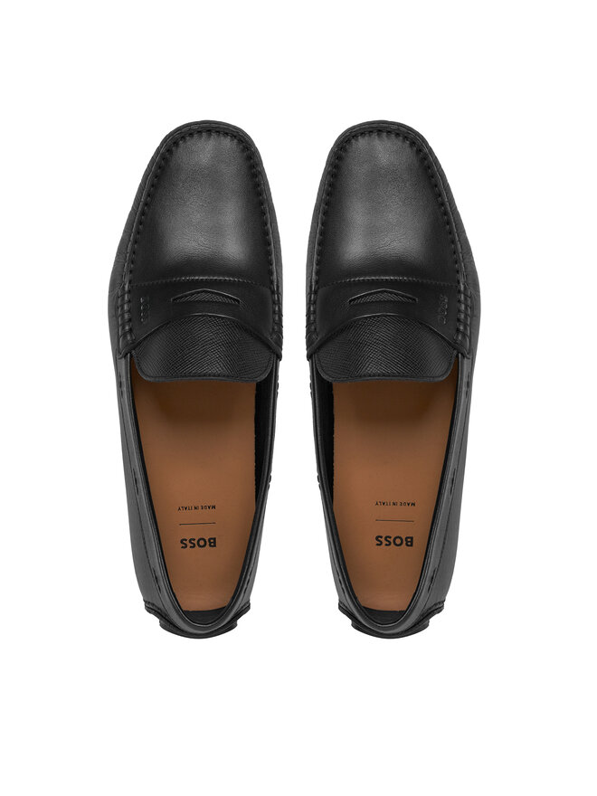 Mokassins Boss Driver Mocc 50507551 Schwarz | eschuhe.de