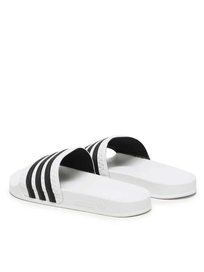 Klapki adidas adilette 280648 Biały | eobuwie.com.pl