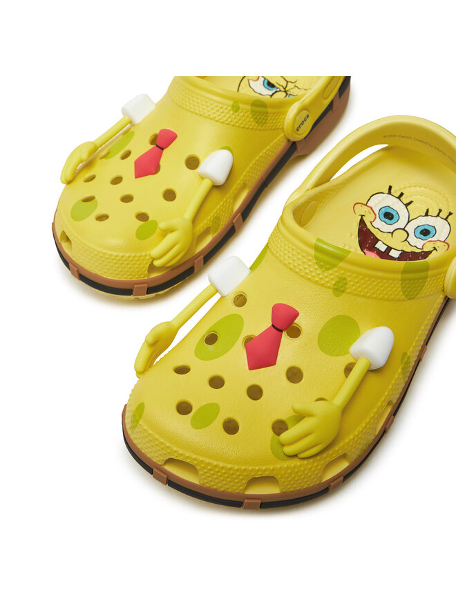 Şlapi Crocs Spongebob Classic Clog 209824 Galben | epantofi.ro