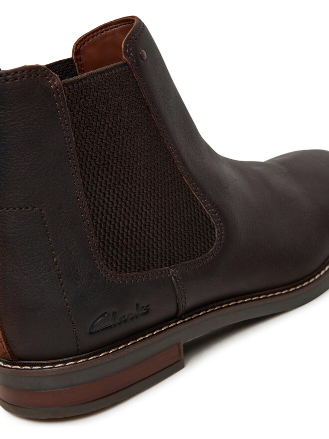 Klassische Stiefeletten Clarks Jaxen Easy 26179435 Braun | eschuhe.de