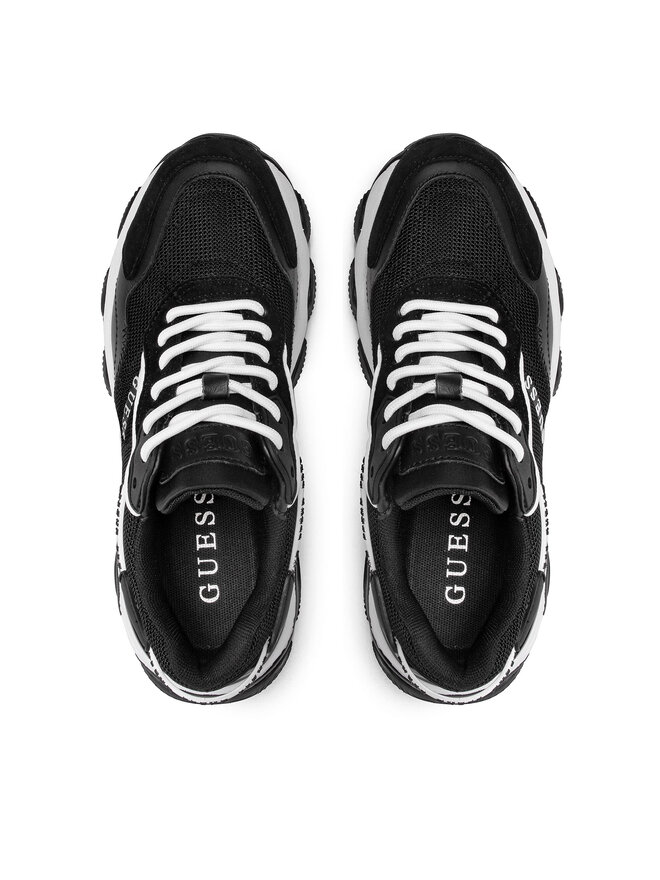 Sneakers Guess Micola FL7MIC LEA12 Schwarz | eschuhe.de