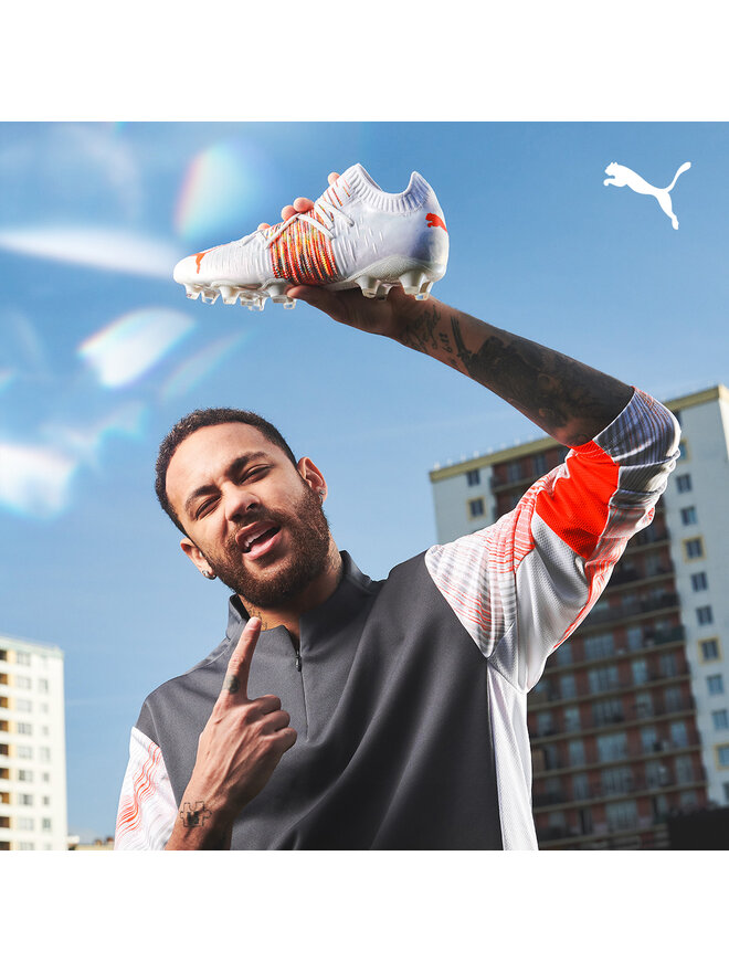 Ghete pentru fotbal Puma Future Z 4.1 Fg/Ag 106252 03 Alb | epantofi.ro