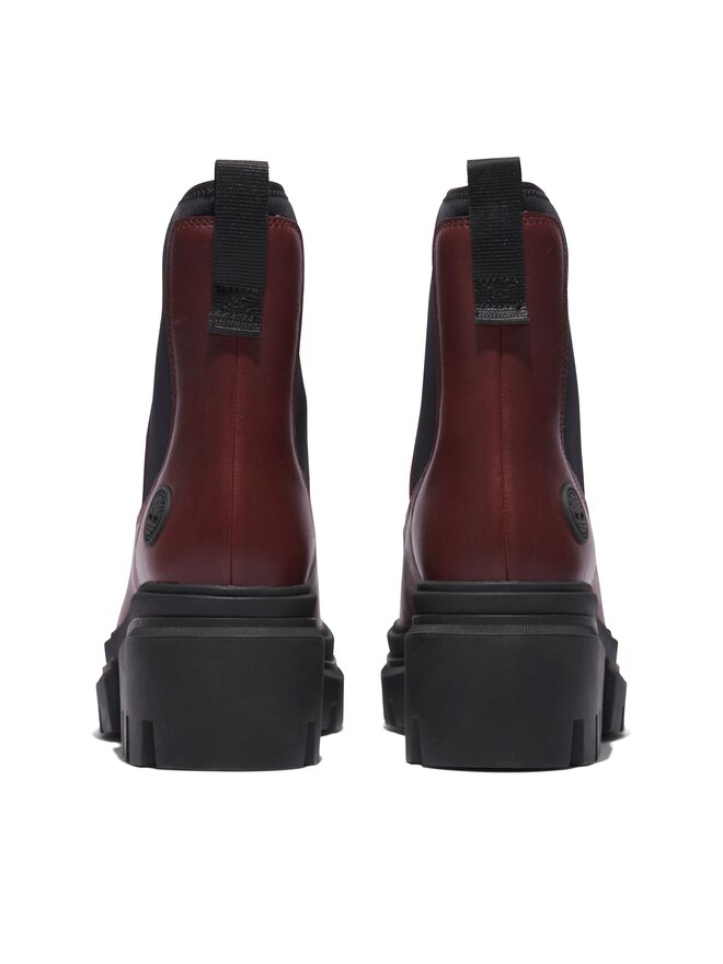 Stiefeletten Timberland Everleigh Boot Chelsea TB0A5YJ8C601 Dunkelrot ...