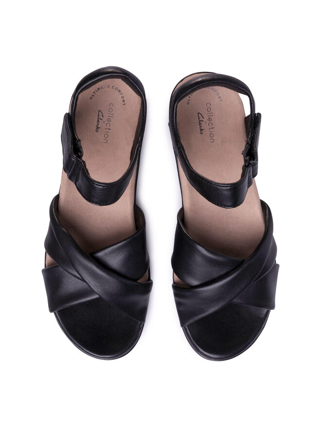 Сандали Clarks Loomis Chloe 261500354 Черен | obuvki.bg
