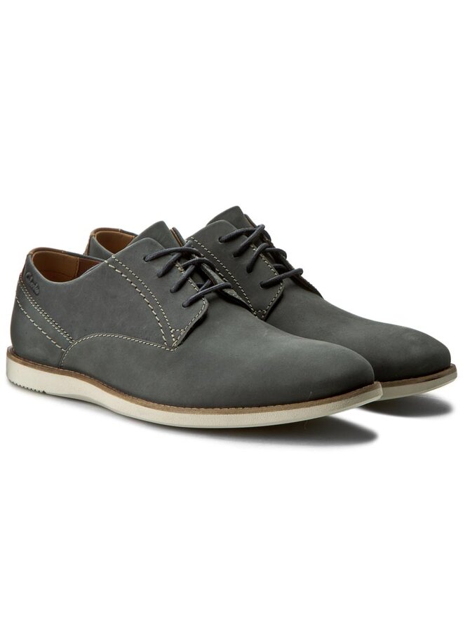 Halbschuhe Clarks Franson Plain 261148937 Dunkelblau | eschuhe.de