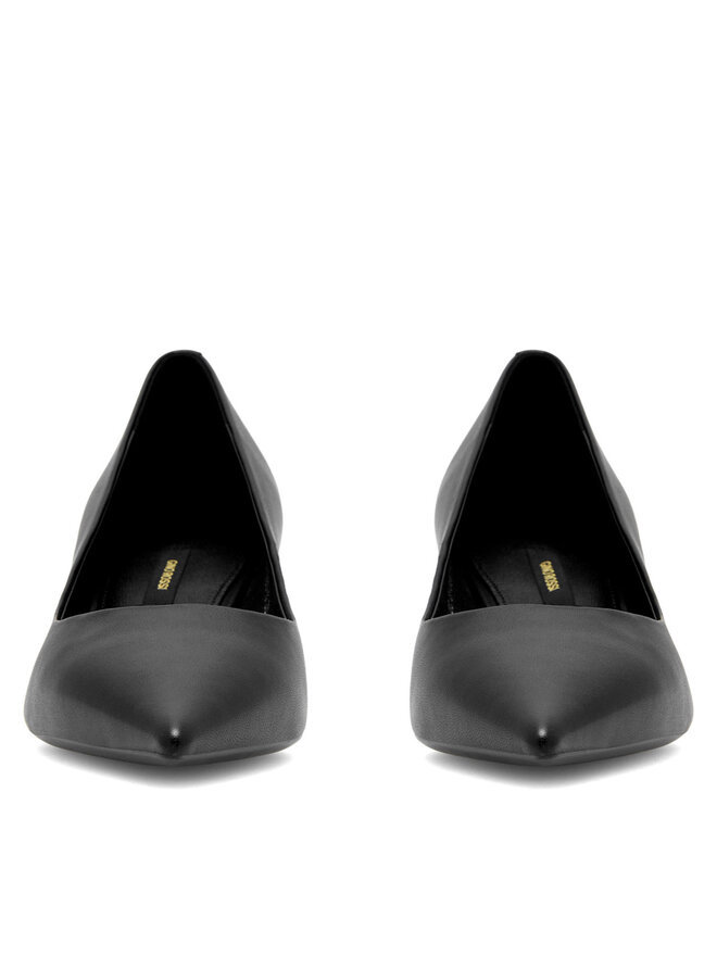 Czółenka GINO ROSSI V1339-803-8 Czarny | eobuwie.com.pl