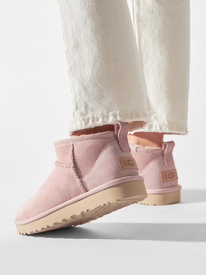 Botas de nieve Ugg W Classic Ultra Mini 1116109 Rosa | zapatos.es