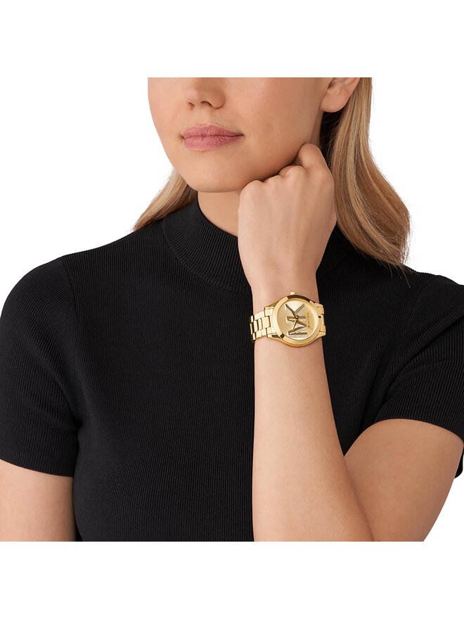 Uhr Michael Kors Slim Runway MK4732 Goldfarben | eschuhe.de